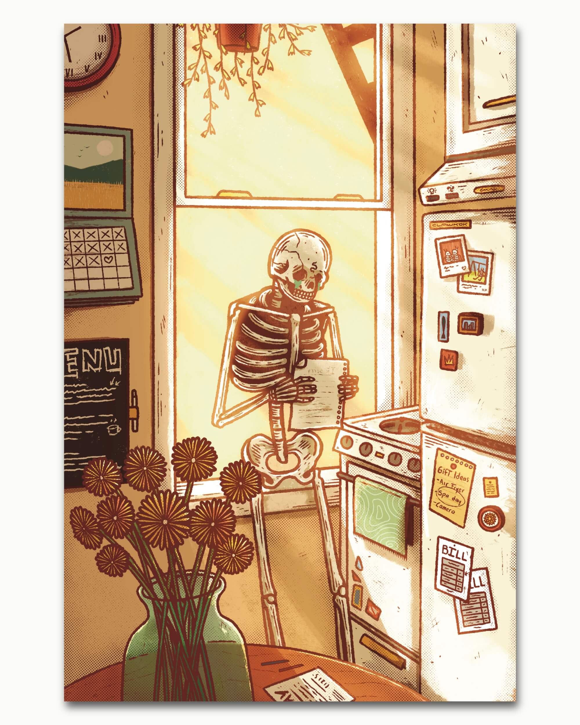 The Letter Art Print – SkizoDraws